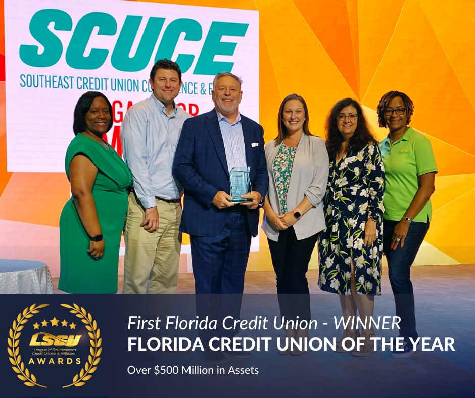 First Florida Credit Union Named Credit Union of The Year
